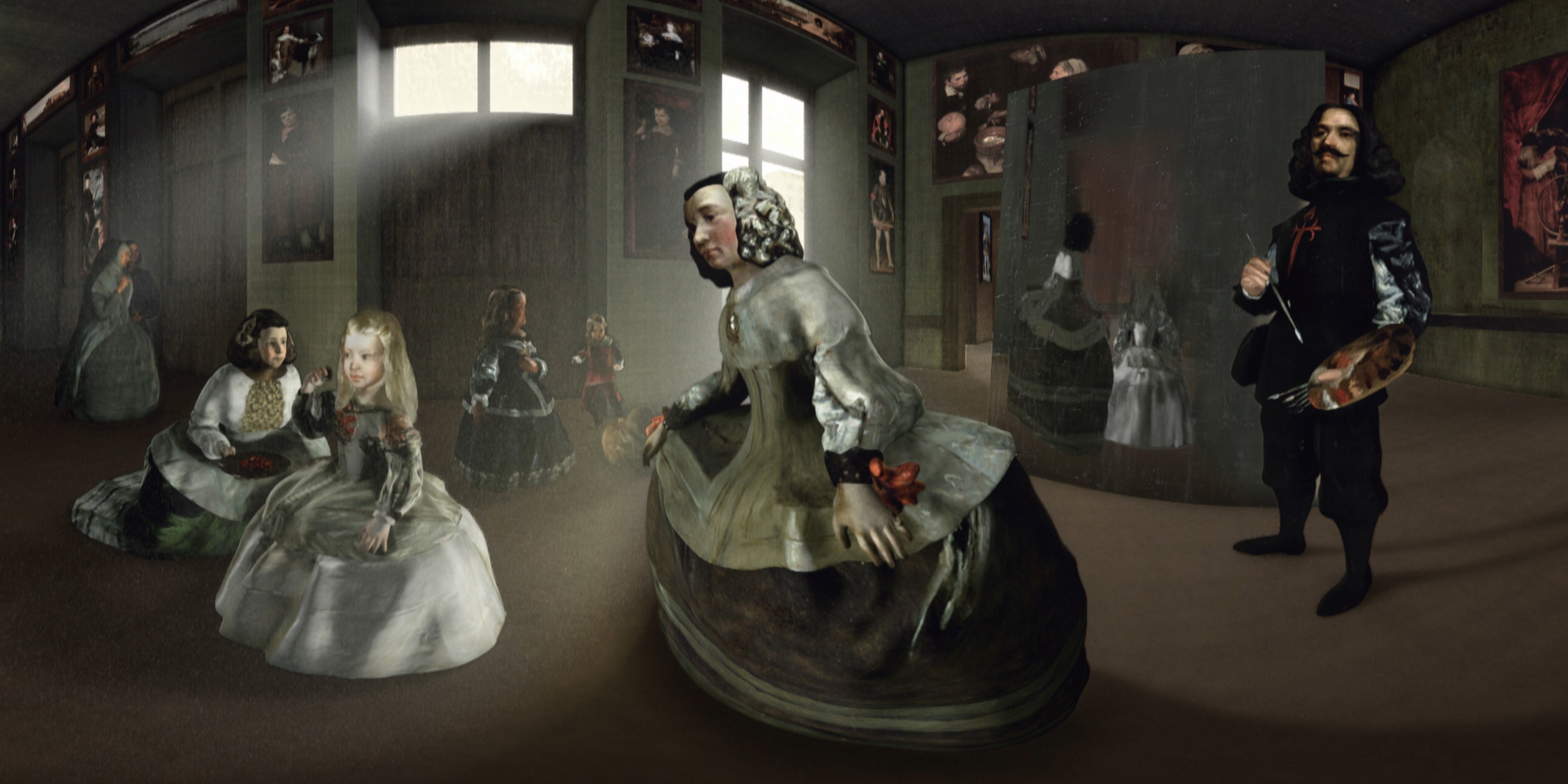 Les Ménines de Diego Velázquez | Digital productions ARTE