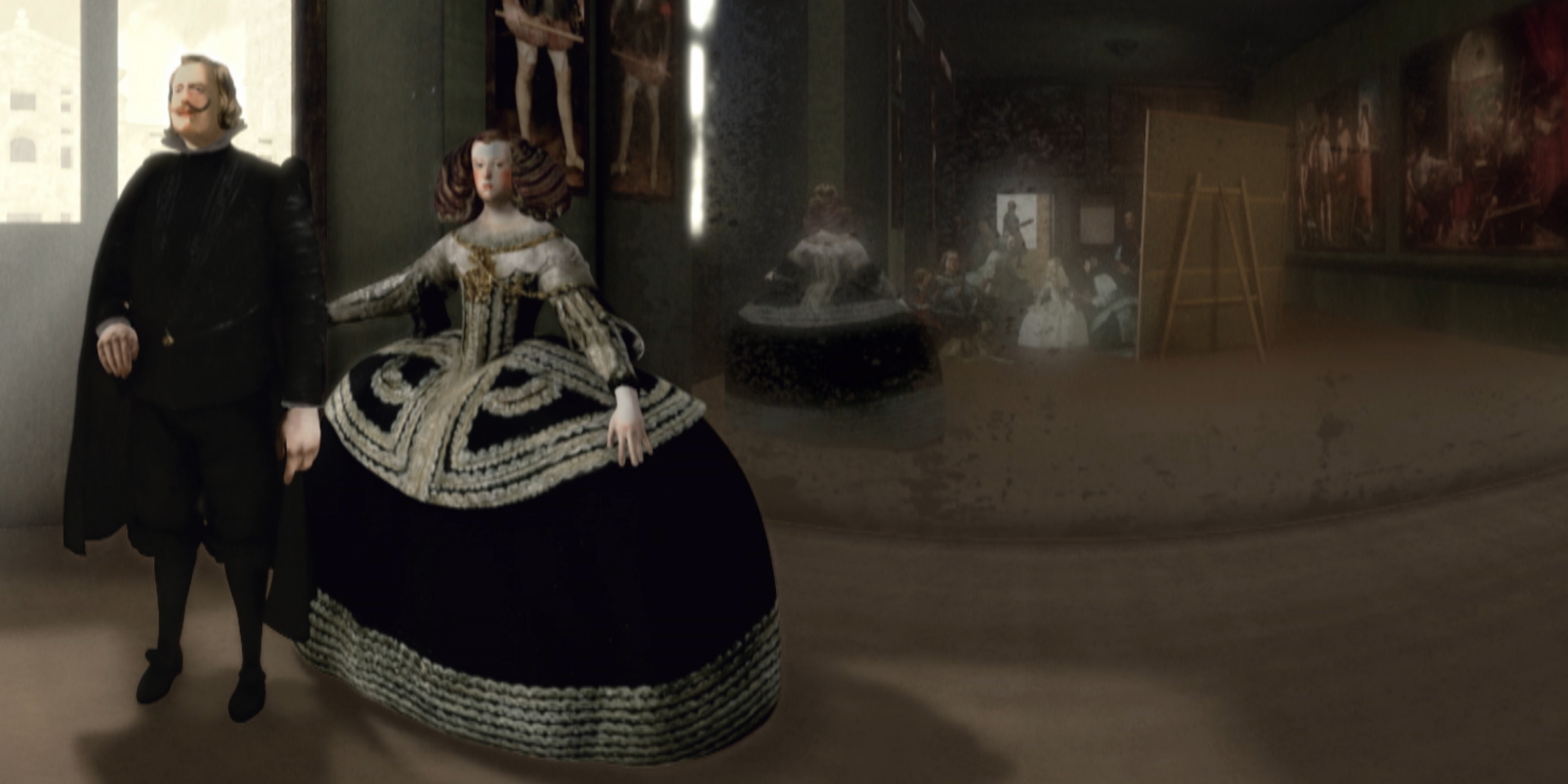 Les Ménines de Diego Velázquez | Digital productions ARTE